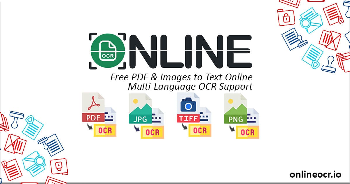 Online OCR – Image to Text, TIFF to Text and PDF to Text | Onlineocr.io